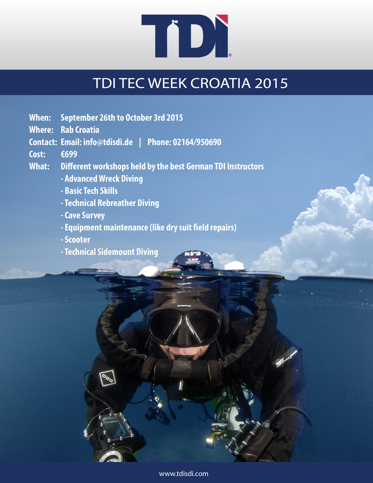 SDI/TDI/ERDI Events | SDI | TDI | ERDI