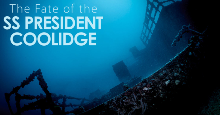 The fate of the SS President Coolidge